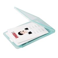 China PP ID Lanyard Retractable Transparent Card Holder Protector For Employee Identification for sale