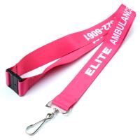 China Eco Friendly Polyester Safety Lanyard – Custom Logo Print, MOQ 100 for sale