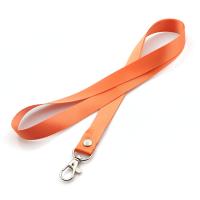China Sublimation Polyester Employee Id Credential Holder Lanyard Keychain Lobster Hook Offset Printing for sale