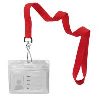 China Retractable Nylon ID Card Lanyard Key Holder Sublimation Blank Practical For Teacher Student Tradeshow for sale