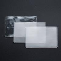 China Fashion Soft PVC Card Protectors Horizontal Toploader Style Design Perfect Business Card Holders for IDOL and Star Cards for sale