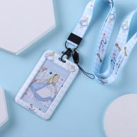 China ABS Fashion Style Custom UV Print Lanyard Including ID Card Badge Holder Functional Credit Card Promotion Gift Item for sale