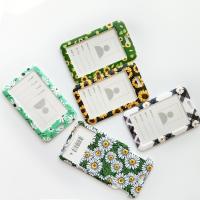 China Durable Lebei Hard ID Card Holder ABS Plastic UV Printing Access Card Cover Lanyard for Professional Identification for sale