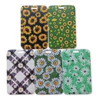 China Durable Lebei Hard ID Card Holder ABS Plastic UV Printing Access Card Cover Lanyard for Professional Identification for sale