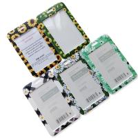 China Durable Lebei Hard ID Card Holder ABS Plastic UV Printing Access Card Cover Lanyard for Professional Identification for sale