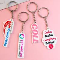 China Soft Rubber Silicone LED Sublimation Keychains Holder PVC Abiner Motorcycle for sale