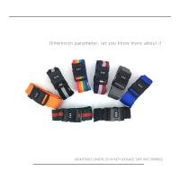 China Rainbow Cross Luggage Tag Straps Identifier Travel Suitcase Bundling Belts for sale