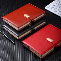 China Alumni Relations A5 Moterm Planner Notebook PU Cover And Pen Gift Set Offset Printing for sale