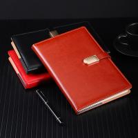 China Alumni Relations A5 Moterm Planner Notebook PU Cover And Pen Gift Set Offset Printing for sale
