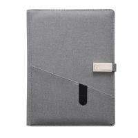 China Personalized Smart Charging Pocket Notebook Notepad PU Leather Cover Planner A5 for sale