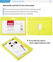 China UHOO PP ID Card Holder with Lanyard for sale