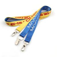 China Contemporary Credit Card Lanyard Badge Holder Keychain Custom Logo 20mm Thick for sale