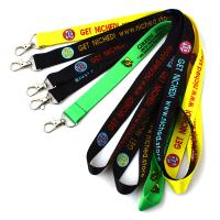 China Contemporary Credit Card Lanyard Badge Holder Keychain Custom Logo 20mm Thick for sale