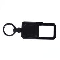 China Work Clip Retractable Badge Reels Tactical Id Holder Key Ring Keychain for sale
