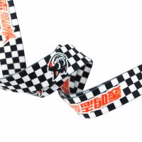 China 900mm Stretchy Polyester Lanyard String Keychain Card Holder For Work Id for sale