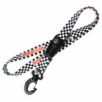 China 900mm Stretchy Polyester Lanyard String Keychain Card Holder For Work Id for sale
