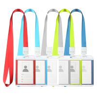 China Customized Color Aluminum Alloy Fashion Style ID Holder and Badge Holder for Work Gifts for sale