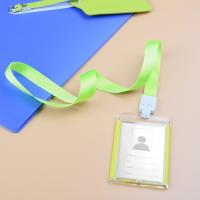 China Customized Color Aluminum Alloy Fashion Style ID Holder and Badge Holder for Work Gifts for sale