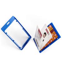 China Business Id Card Identification Holders Name Tag PP Plastic 6011 6012 for sale