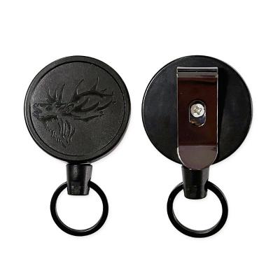 China Retractable Helmet Keychain – Zinc Alloy & ABS, Custom Logo Printing for sale