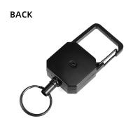 China Gravure Printing Retractable Badge Reels Keychain Heavy Duty Custom Logo for sale