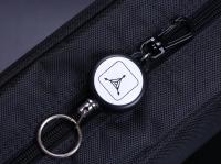 China ODM Retractable Badge Reels Holder Keychain Metal Telescopic Buckle Heavy Duty for sale