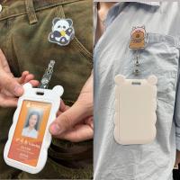 China Metal ABS Cartoon Clip On Retractable Badge Reels Holder Custom Print for sale