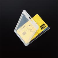 China Double-Sided Clear ID Badge Holder | Custom PP Card Case for sale