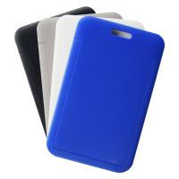 China ABS 3 in 1 Plastic Card Holder with Lanyard Custom Logo Credit Card ID Badge Holder for sale