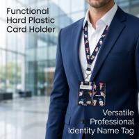 China Promotion Gift Custom Lanyard Id Card Holder Badge UV Card Holder Safe Credit Credit Card Holder Id Card Protector for sale