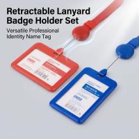 China Back to School Durable Eco Friendly Silicone ID Card Holder Lanyard with Polyester Silk Screen Embossing Printing Push for sale