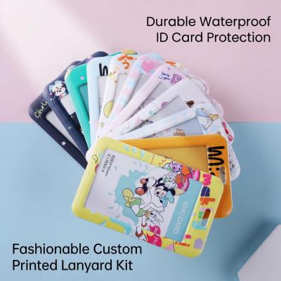 China Promotion Gift Custom Lanyard Id Card Holder Badge UV Card Holder Safe Credit Credit Card Holder Id Card Protector for sale