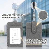 China YOYO clip Business Gifts Badge Holder 35 Pt Card Holder 4 color Print Method Smart Real Badge Staff Low Moq for sale