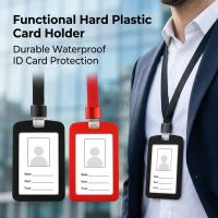 China Magnetic Silicone ID Card Holder Lanyard | Custom Logo for sale