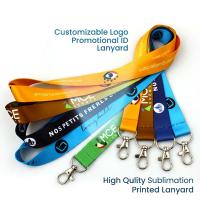 China Contemporary Credit Card Lanyard Badge Holder Keychain Custom Logo 20mm Thick for sale