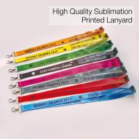 China Silkscreen Printing Lanyard String Retractable Work Badge Holder Lanyard OEM for sale