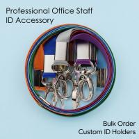 China Polyester Id Badge Neck Strap Credit Card Holder UV Printing Personalized Logo for sale