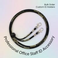 China Eco Friendly Adjustable Paracord Lanyard String Tag Holder Keychain Custom Logo for sale
