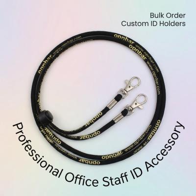China Eco Friendly Adjustable Paracord Lanyard String Tag Holder Keychain Custom Logo for sale