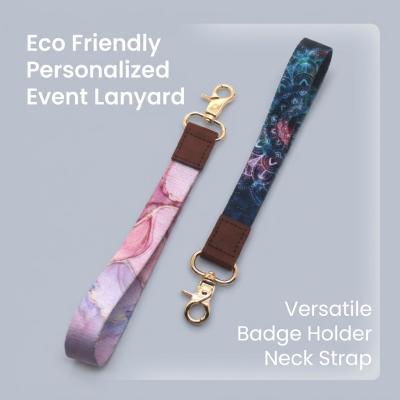 China PU Leather Phone Case Lanyard Strap Custom Logo 20mmx85mm for sale