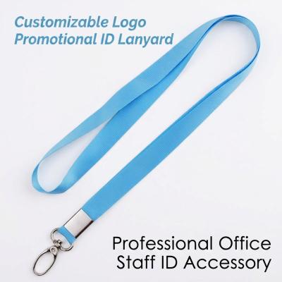 China Polyester Id Badge Neck Strap Credit Card Holder UV Printing Personalized Logo for sale