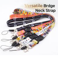 China Customized Easter Polyester Lanyard Strap String Keychain work Card Holder Badge for sale