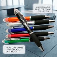 China Plastic Flash Pressurized Ballpoint Pen For Advertising Promotional Writing Gift Customized for sale