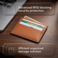 China Mens Rfid Blocking Id Card Holder Wallet With Compartments OEM for sale