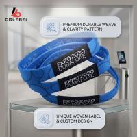 China Sublimation Polyester Elastic Fabric Wristband Bracelets Die Cutting Printing Custom for sale