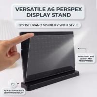 China A6 Perspex Business Card Display Holder Stand Calendar For Office School ODM for sale