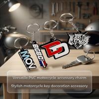 China Soft Rubber Silicone LED Sublimation Keychains Holder PVC Abiner Motorcycle for sale
