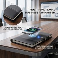 China Customized Reusable Smart Planner Business Journal Notebook Wireless USB Charging for sale
