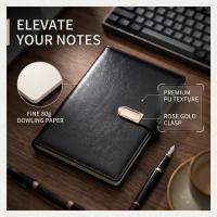 China Custom A5 Pocket Notebook And Pen Compact Monthly Planner Journal CMYK Printed for sale