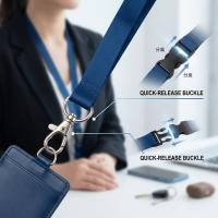 China Breakaway Sublimation Keychain Lanyard Key Holder Neck Strap Letterpress Silk Screen Printing for sale
